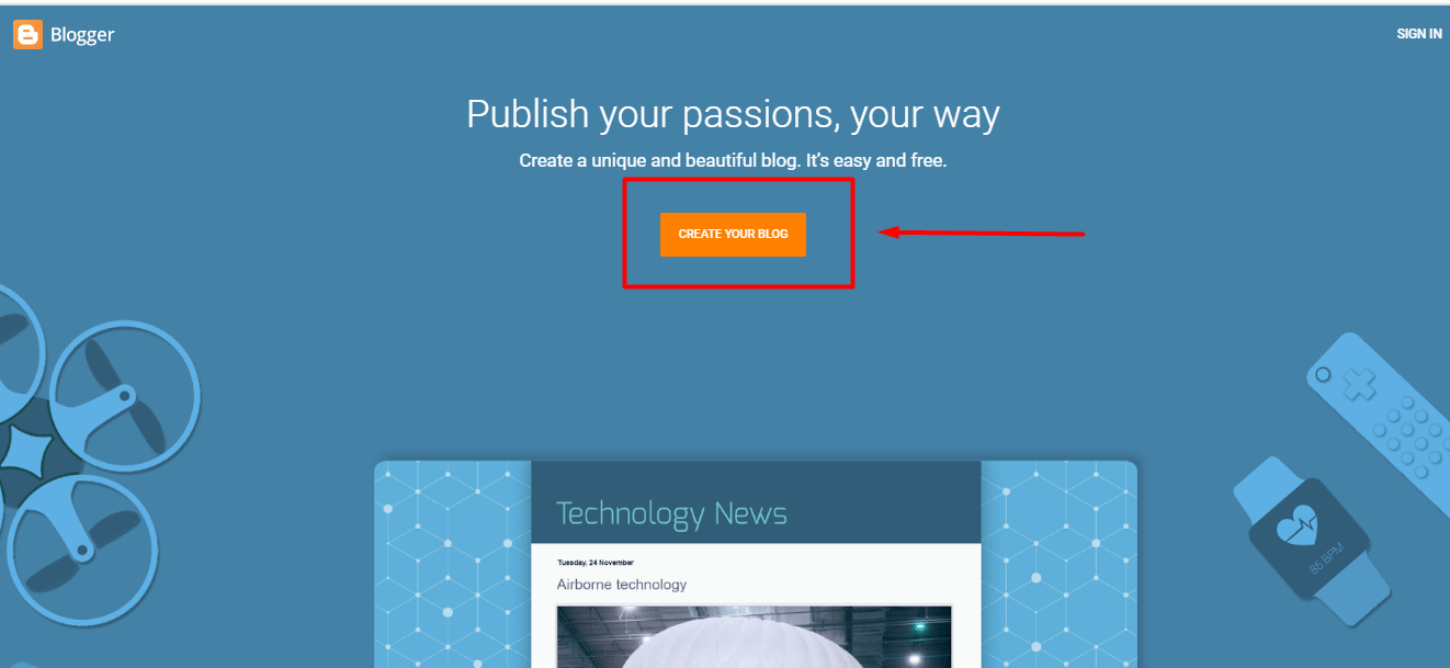 Free Blog Kaise Banaye 2020 | How To Create A Blog On Blogger